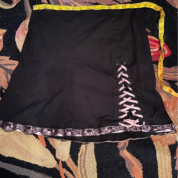 Morbid Threads | Skirts | Morbid Mini Skirt With Ribbon And Lace Trim ...